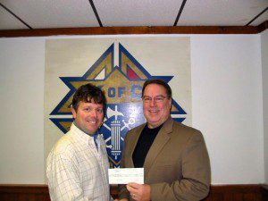 Knights of Columbus Donation - Syracuse - Wawasee Trails